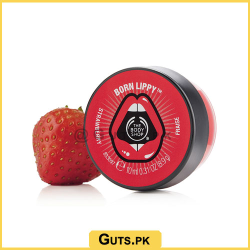The Body Shop Born Lippy™ Lip Balm Pot Strawberry - GutsPK