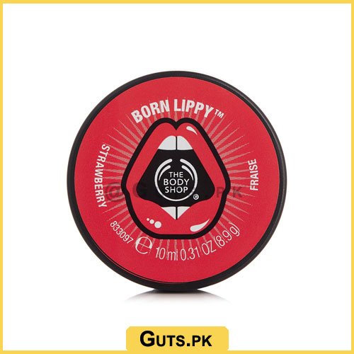 The Body Shop Born Lippy™ Lip Balm Pot Strawberry - GutsPK