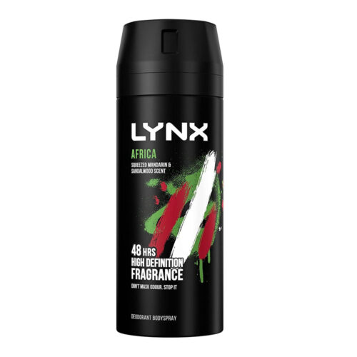 Lynx Africa Deodorant Body Spray 48H 150ml - GutsPK