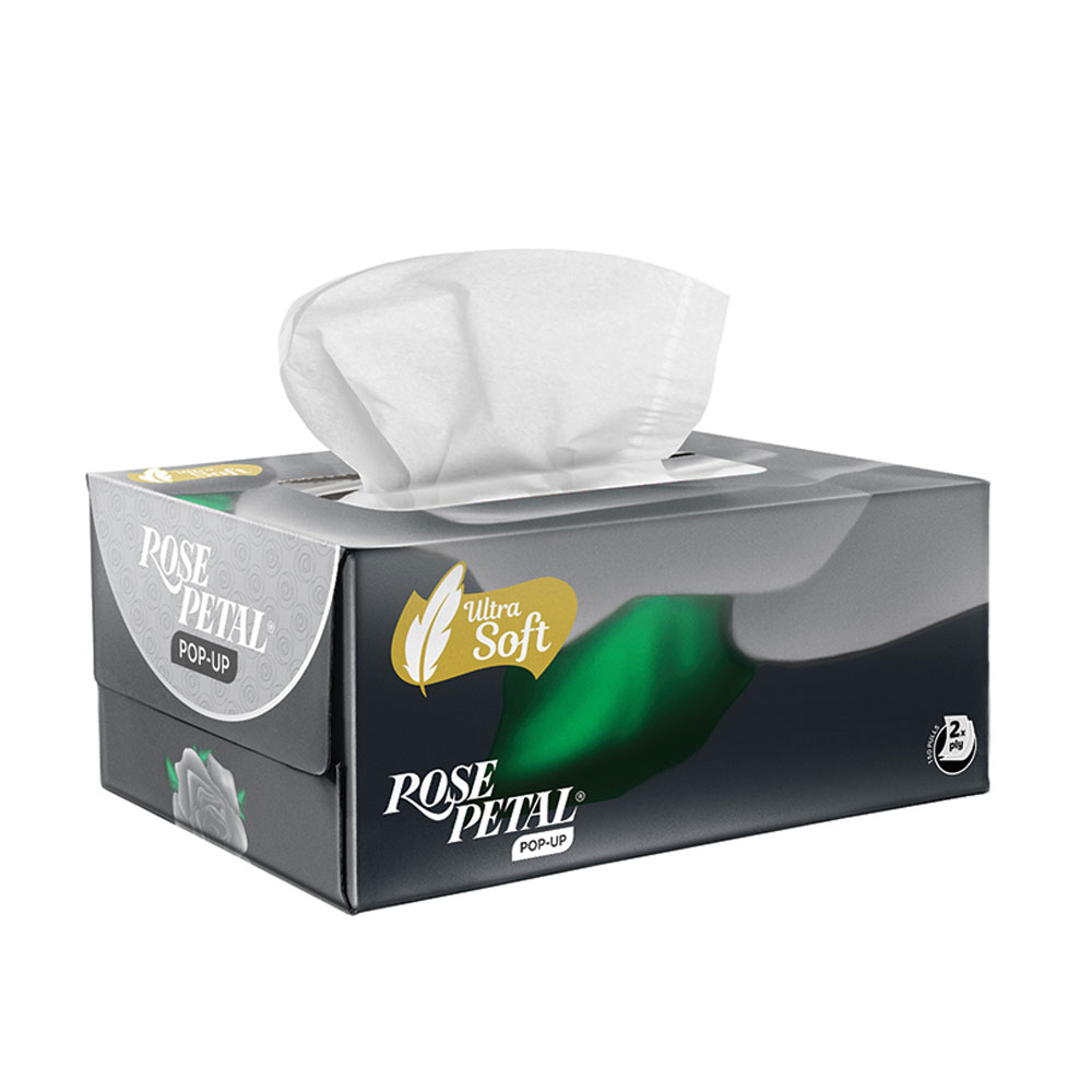 Rose Petal Pop Up Tissu Box 2pcs GutsPK