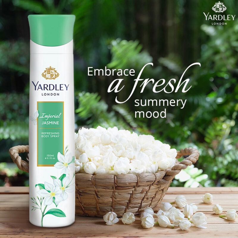 Yardley London Imperial Jasmine Body Spary 150ml - GutsPK